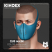 Second Life Marketplace - .KindeX. 24J20 Gus Mask - baby blue