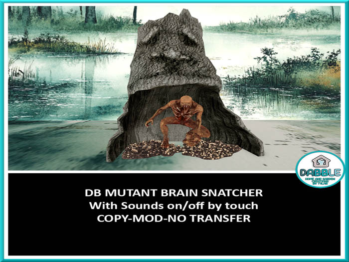 Second Life Marketplace - DB MUTANT BRAIN SNATCHER add me