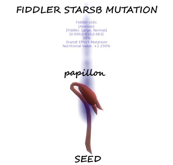 Second Life Marketplace - FIDDLER PAPILLON SEED STARSB MUTATION AND ...