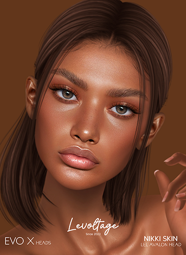 Second Life Marketplace - Le Voltage - Nikki Skin PRALINE (EVOX)