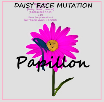 Second Life Marketplace - DAISY FACE mutated papillon FLOWER SEED