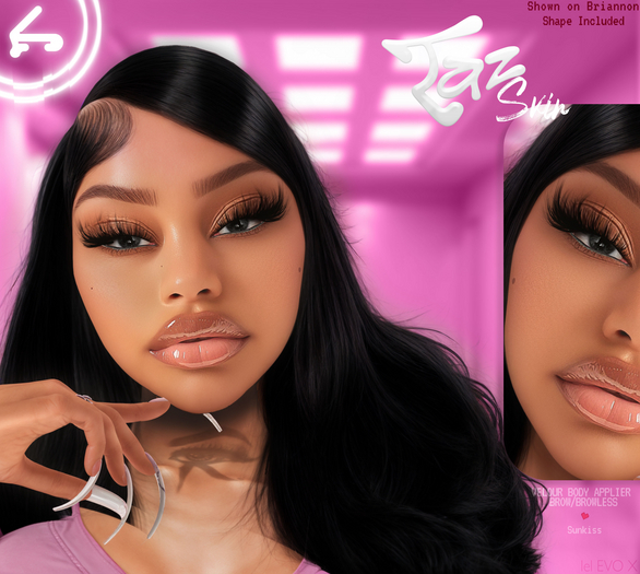 Second Life Marketplace - [ https ] "Taz" Skin