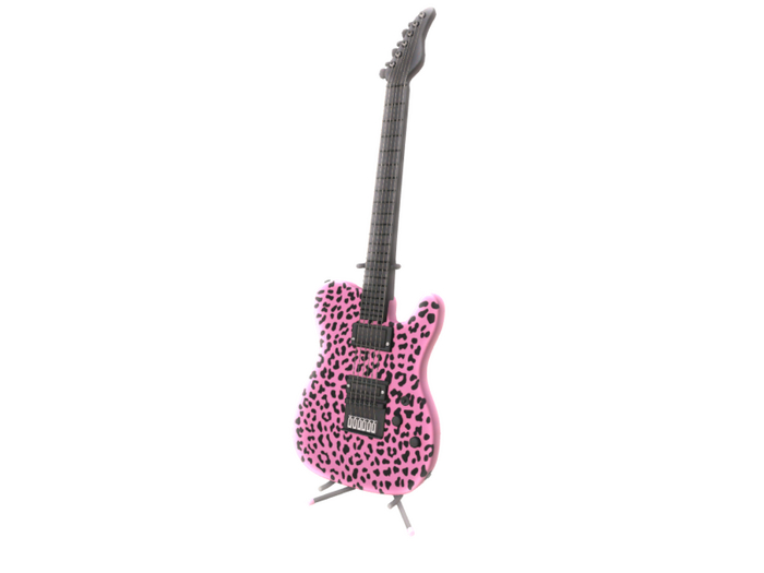 Second Life Marketplace - [Kres] Almost Famous - Guitar - Pink