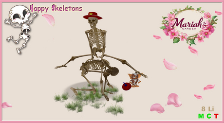 Second Life Marketplace - !MG! - Happy Skeleton - Playground - Leapfrog
