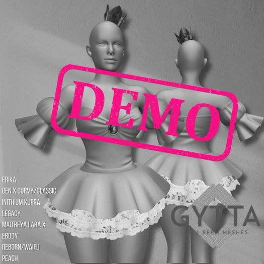 Second Life Marketplace - ::: [GYTTA] ::: DEMO 2024 # 93 - Princess ...