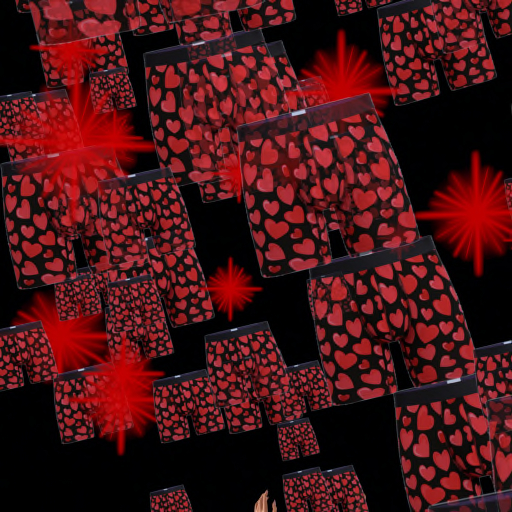 Second Life Marketplace - Heart Boxers Confetti Tosser Thrower