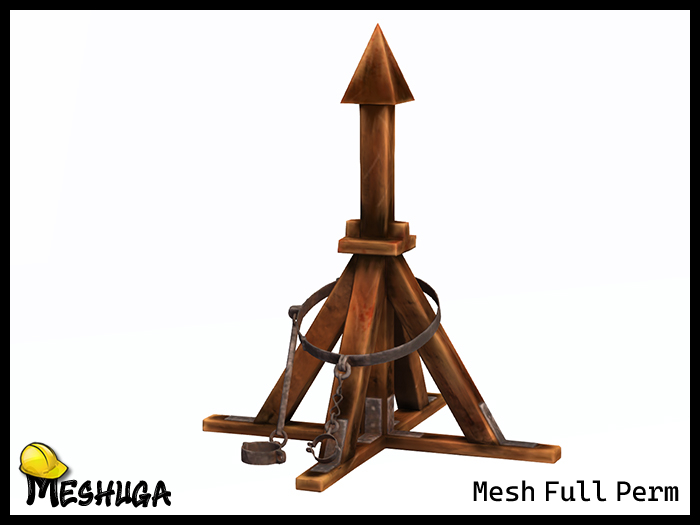 Second Life Marketplace - Meshuga Torture Room - Rack FULL PERM MESH