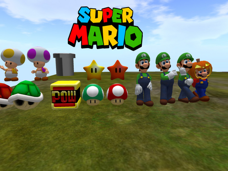 Second Life Marketplace - super mario set 1