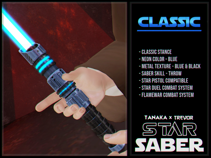 Second Life Marketplace - [TANAKA x TREVOR] - STAR SABER - (CLASSIC)