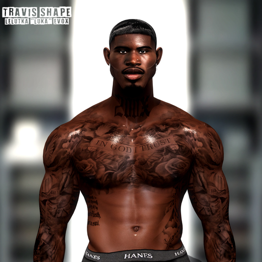 Second Life Marketplace - Travis Shape Lelutka "LUKA" 3.1 Evo x