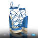Second Life Marketplace - [Gos] Clara Laced Wedges - Electric Blue
