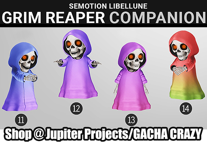 Second Life Marketplace - SEmotion Libellune Grim Reaper Companion ...