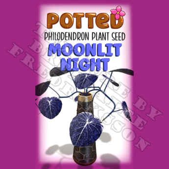 Second Life Marketplace - Potted: Philodendron Plant Seed: Moonlit ...
