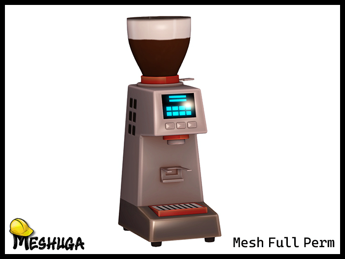 Second Life Marketplace - Meshuga Sci-Fi Alien Coffee Maker FULL PERM MESH