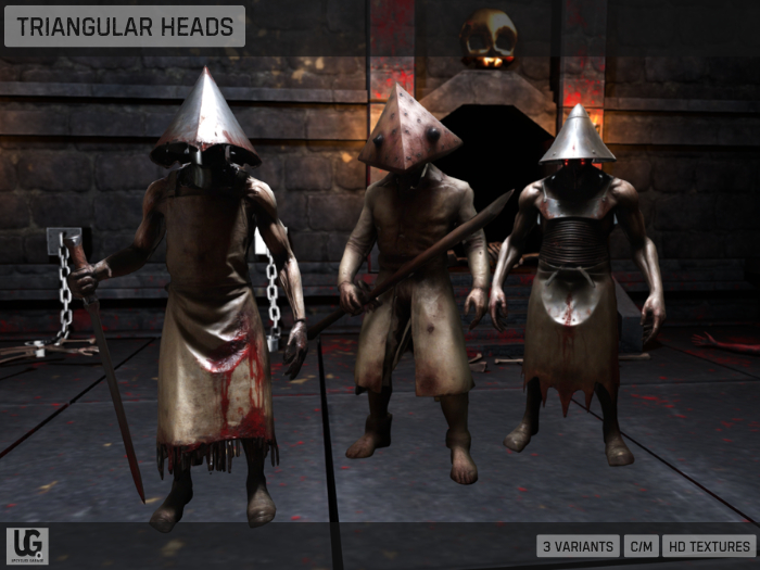Second Life Marketplace - [UG] : Triangular Heads