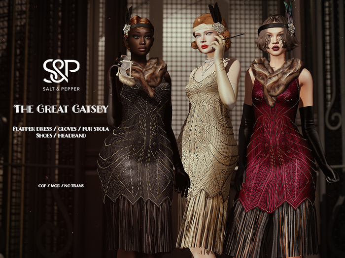 Second Life Marketplace - S&P Great Gatsby MEGAPACK (wear to unpack)