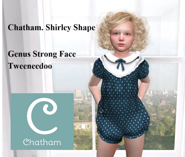 Second Life Marketplace - CHATHAM. Shirley Shape(Genus Strong, TWD)
