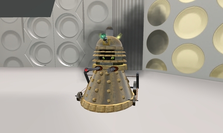 Second Life Marketplace - Tiny Steampunk Dalek