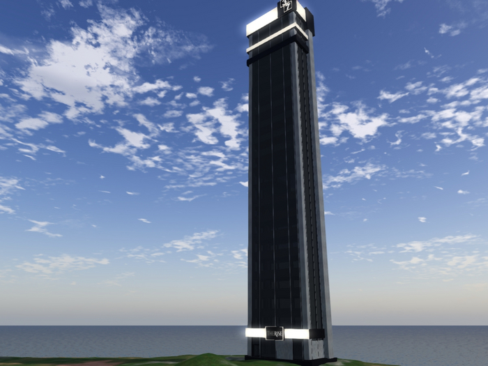 Second Life Marketplace - High Rise Tower - The Rise 20 base demo
