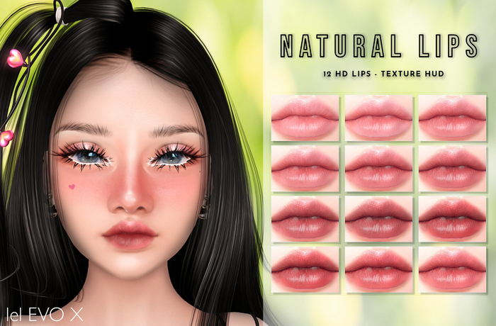 Second Life Marketplace - [AriBuns] Natural HD Lips - leLutka Evox