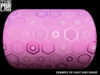 Second Life Marketplace - The PBR Lab - Pink Hexagon Wallpaper 05 - PBR ...