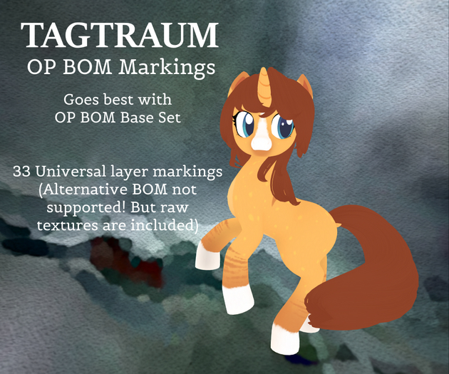 Second Life Marketplace - TAGTRAUM // OP BOM Markings