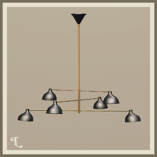 Second Life Marketplace - Theory . Verlin Chandelier . 24 Karat