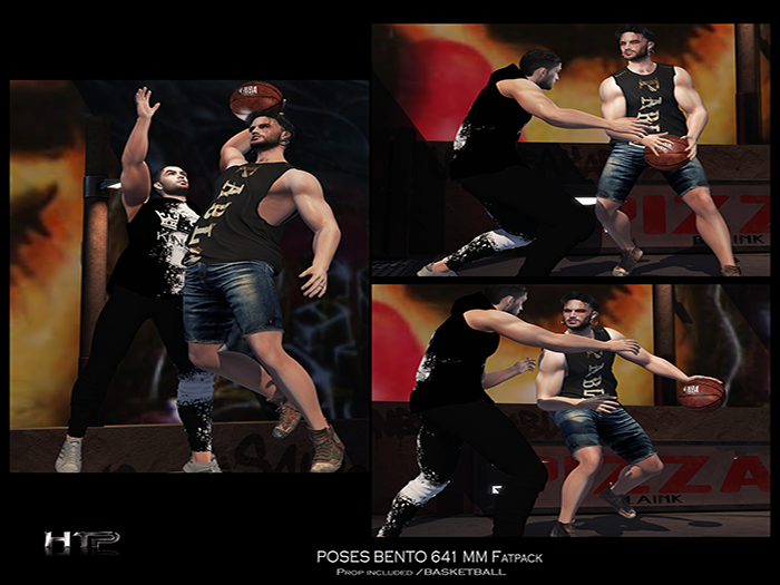 Second Life Marketplace - HARI POSES- bento pose 641 MM FATPACK BOX