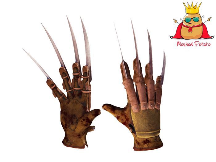 Second Life Marketplace - GIFT Halloween Freddy's Claw Full Perm