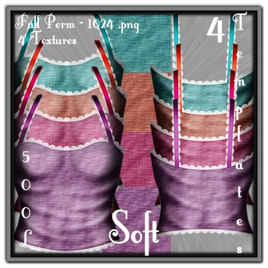 Second Life Marketplace - - CM - Colored Female Gingham Print Tank Top ...