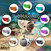 Second Life Marketplace - 6 DUST: Submarine - Zinc BOX [rezz or add]