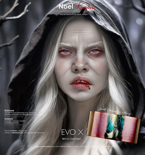 Second Life Marketplace - DeeTaleZ *SKINS - FANTASY* lel EVOX - Noel ...