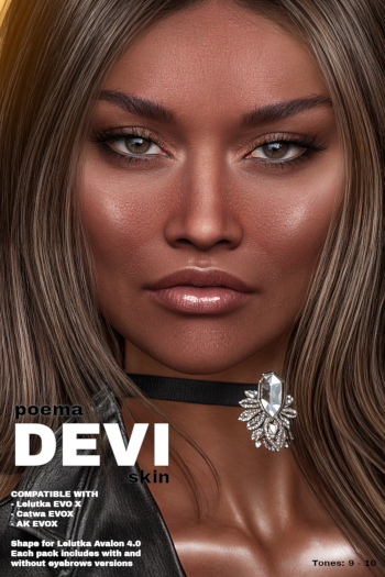 Second Life Marketplace - poema - Devi Shape (wear to unpack)