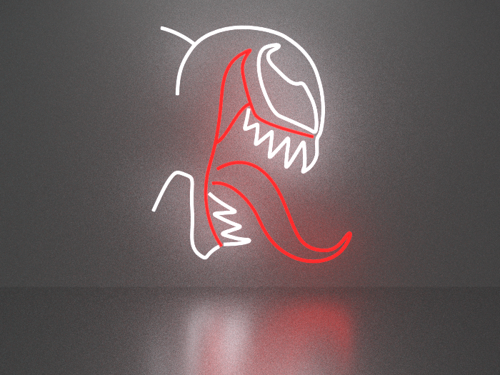 Second Life Marketplace - Venom neon sign Full Permission