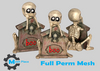 Second Life Marketplace - Mesh Place - Halloween Boo Skeleton Full Perm ...