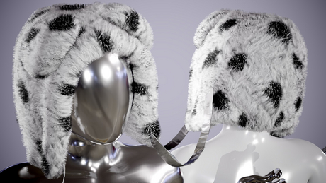 Second Life Marketplace - Panda Furry Hat Panda
