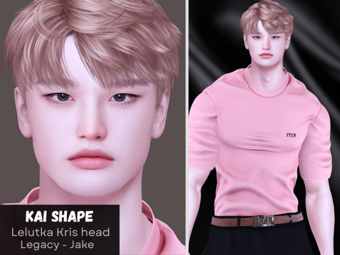 Second Life Marketplace - -[Stanley] Kai Shape Kris - Lelutka Kris Head ...
