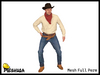 Second Life Marketplace - Meshuga Butch Cowboy Man Character FULL PERM MESH