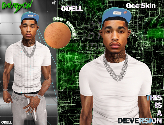 Second Life Marketplace - /DV/ Gee Demo Skin (Odell)