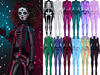 Second Life Marketplace - Bonalisa Skeleton Body Suit [Holo FATPACK ...