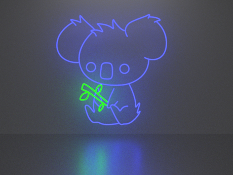 Second Life Marketplace - Koala neon sign Full Permission