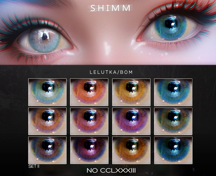 Second Life Marketplace - S H I M M / Lelutka Eyes Applier ~ BOM ...