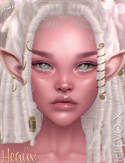 Second Life Marketplace - [Heaux] Tiara [Fantasy] - Dark Elf *Velour Tone