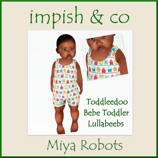 Second Life Marketplace - impish & co ~ Miya Robots BOX