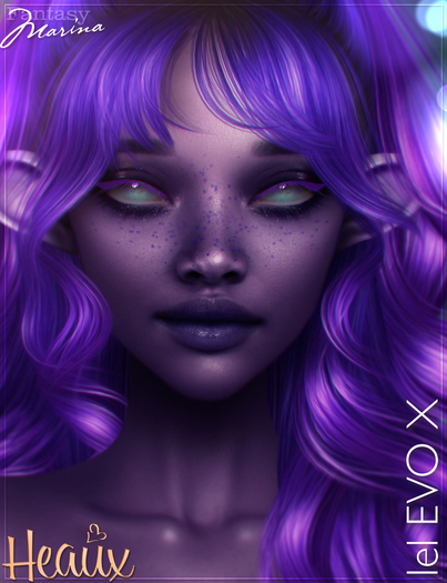 Second Life Marketplace - [Heaux] Marina [Fantasy] - Ocean *Velour Tone