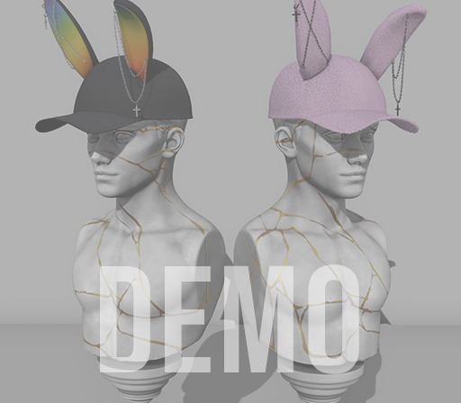 Second Life Marketplace - [TRAP x DELTA] Bunny Cap DEMO