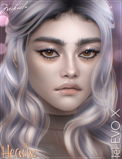 Second Life Marketplace - [Heaux] Mikaela [Fantasy] - Dark Elf *Velour Tone
