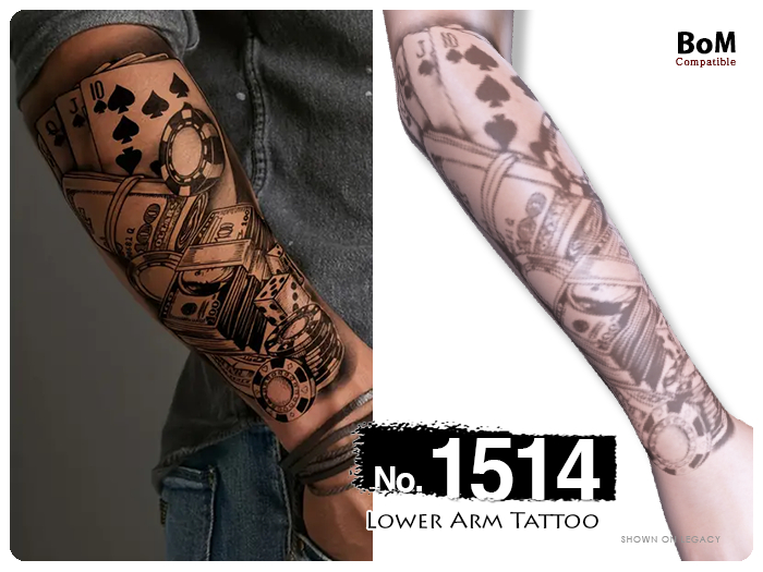 Second Life Marketplace - (Lower Arm Tattoo) No.1514