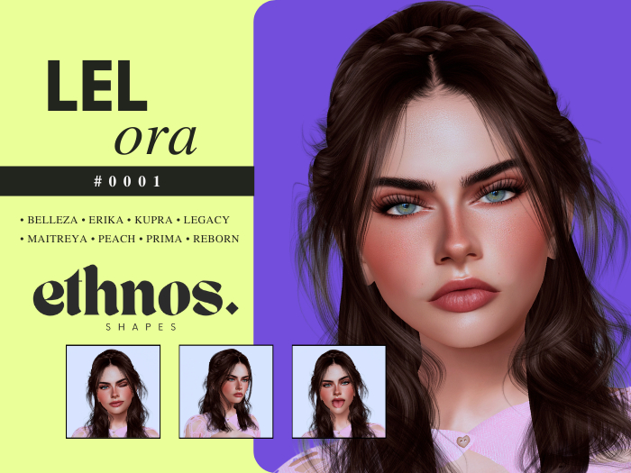 Second Life Marketplace - Lelutka ORA EvoX #0001