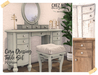 Second Life Marketplace - CHEZ MOI ♥ Cora Dressing Table (PG)